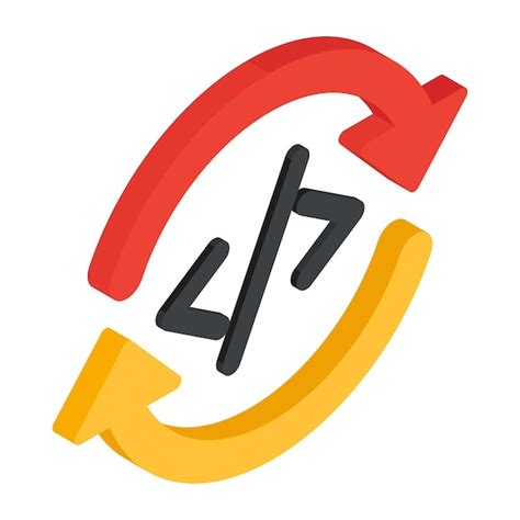 Premium Vector Modern Design Icon Of Coding Update