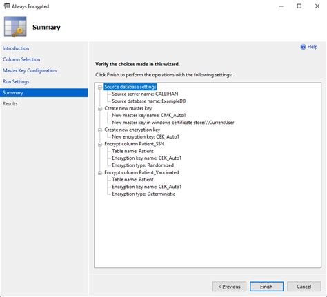 Always Encrypted Setup Example Chad Callihan
