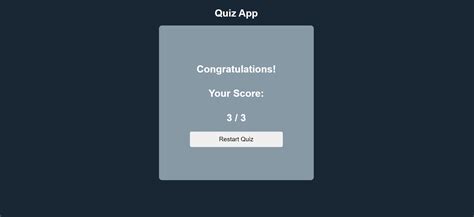 Github Akritidiquiz App Simple Quiz Game Built Completely With