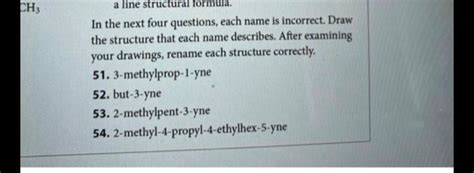 Fine Structural Formula In The Next Four Questions Each Name Is