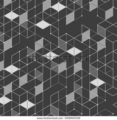 Vector Abstract Background Cube Cell Modern Stock Vector Royalty Free