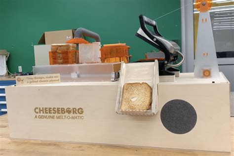 Cheeseborg Is A Voice Controlled Robot That Makes Grilled Cheese Sandwiches Arduino Blog