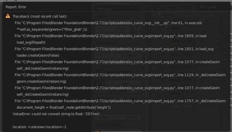 Problem Importing Svg Modeling Blender Artists Community