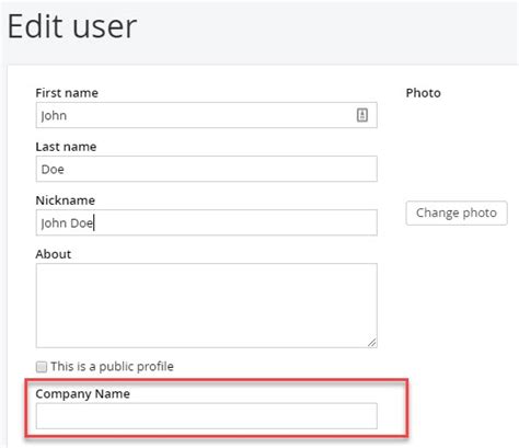 add custom field to user s profile and extend the registration form mvc