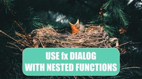 Use The Function Arguments Dialog With Nested Functions Excel Tips Mrexcel Publishing