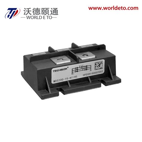 Mds200 Three Phases Rectification Bridge Module Single Phase Three Phase Rectifier Bridge Module