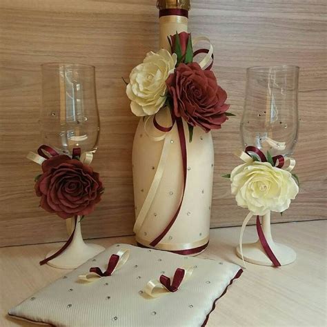 Elegant Wine Glass Centerpieces for Weddings