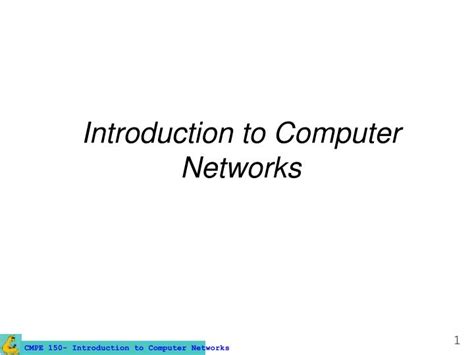 Ppt Introduction To Computer Networks Powerpoint Presentation Free