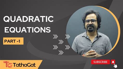 Quadratic Equations Youtube