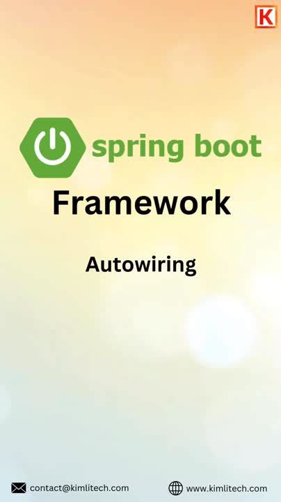 Springboot Javacoding Developertips Autowiring Techlearning