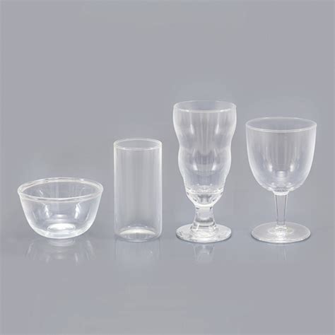 여러가지 모양의 투명한 그릇4종 한도움사이언스