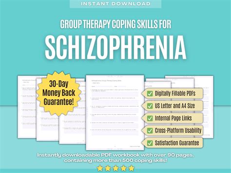 Schizophrenia Group Therapy Coping Skills Workbook Karlstein Publishing