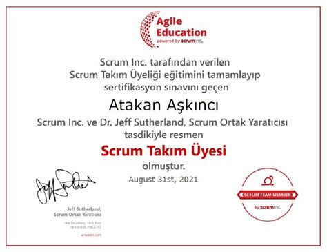 Atakan Aşkıncı On Linkedin Agile Scrum Continuousimprovement Programmanagement
