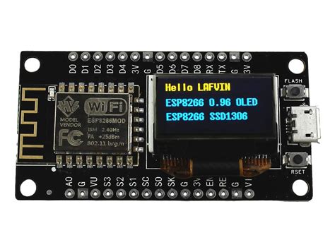 Nodemcu V3 Esp8266 Esp 12e Iot Wifi E Display Oled 096 Com Micro Usb