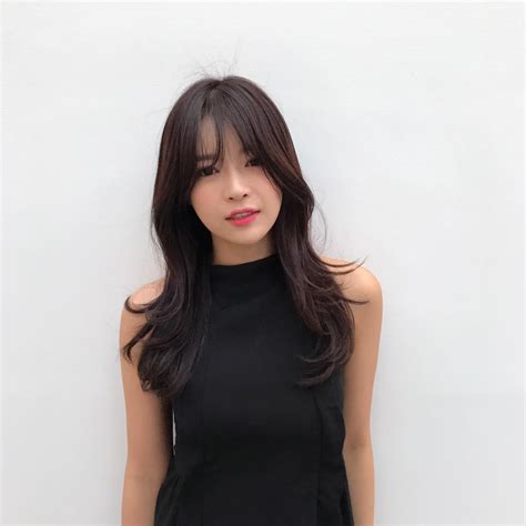 차홍룸 이정아 빌드펌 차홍아르더 중간머리 레이어드컷 청담동미용실 중간머리펌 가을염색