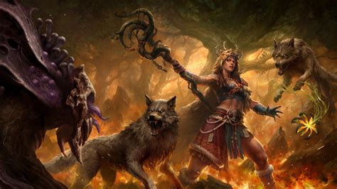 From Fur To Fury The Legacy Of Diablos Druid Class Xbox Wire