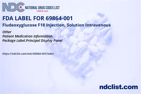 Fda Label For Fludeoxyglucose F18 Injection Solution Intravenous Indications Usage And Precautions