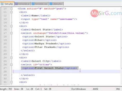 Simple Ajax Example In PHP Part Of YouTube