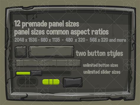 Creepy Userinterface Gamedev Market