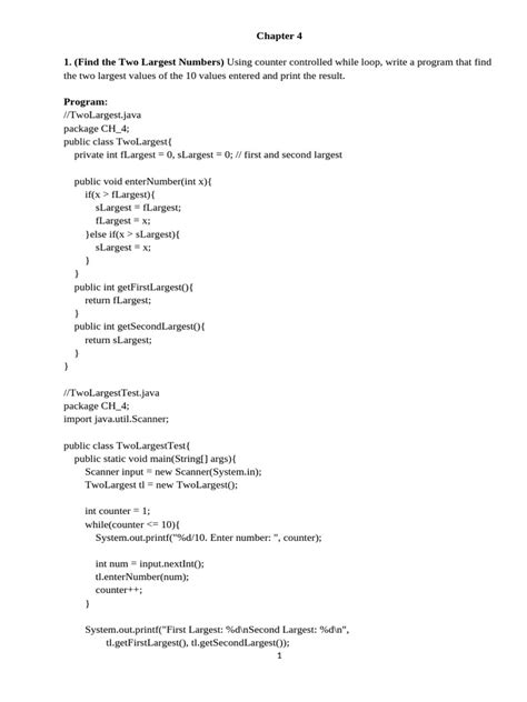 Javach4exercise Pdf Sales Computer Science