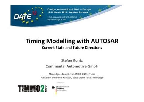 Timing Modelling With Autosar Timmo 2 Use