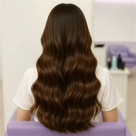 윤기 가득 고데기펌 드라이 없이도 탄력 있게 흐르는 컬감 시술 포인트 아이롱 느낌 그대로 컬 탄력 완벽 구현 흐트러짐 없이 자연스럽게 떨어지는 레이어 웨이브 모발 손상