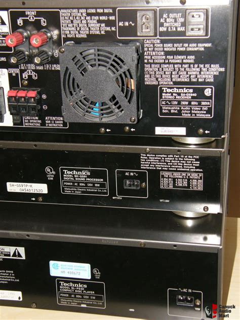 Technics Stereo System Components Photo 1091870 Canuck Audio Mart