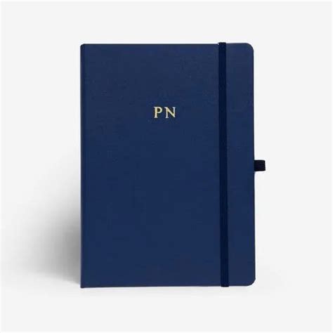PU Leather Perfect A Notebook With Elastic Strap Number Of Pages At Piece In Mumbai