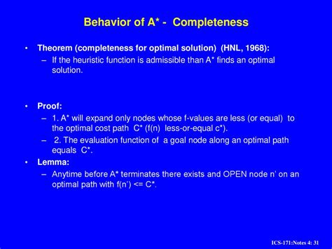 informed heuristic search chapter 4 презентация онлайн