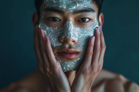 Premium Photo Asian Mans Delicate Elegance