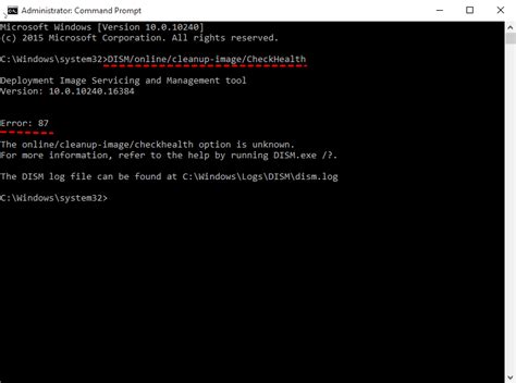 Fixes Dism Error 87 The Parameter Is Incorrectunknown