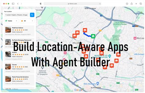 用agent Builder构建地图搜索 汇智网