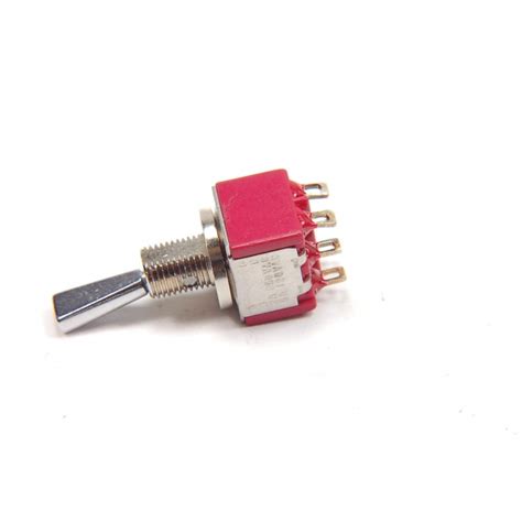 C K Components 7201P3PCWZQE Switch Toggle Contacts DPDT 5A Miniature
