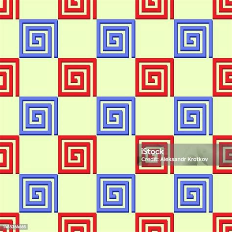 매끄럽게 반복되는 패턴 추상적인 배경 섬유 디자인 식탁보 포장지 직물 및 가정 장식에 이상적입니다 0명에 대한 스톡 벡터 아트 및 기타 이미지 Istock