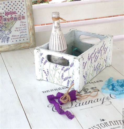 Винтажный ящик Прованские травы Decorative Boxes Decoupage Decor