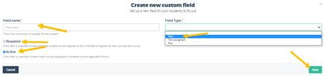 How Do Custom Fields Work Help Center Coursifyme