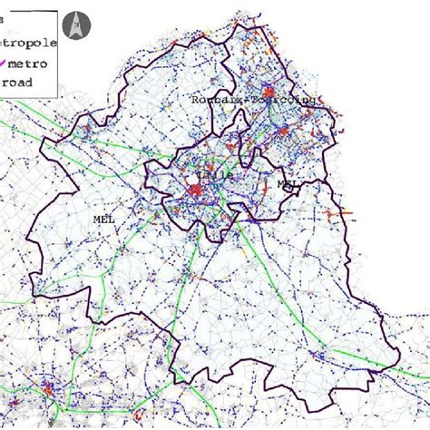 Congestion In The Main Roads Download Scientific Diagram