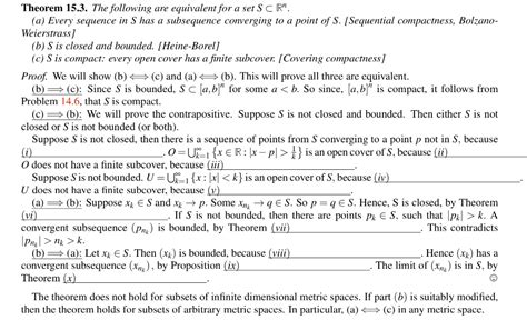 Solvedtheorem 153 The Following Are Equivalent For A Set S â‚¬ R A