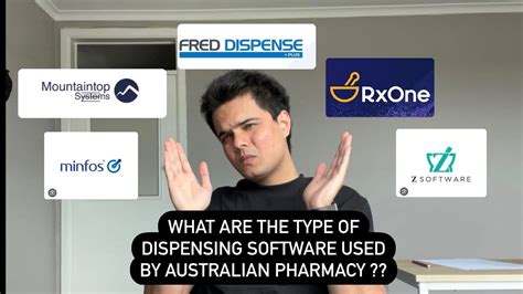 What Are The Types Of Dispensing Software Used By Australian Pharmacy