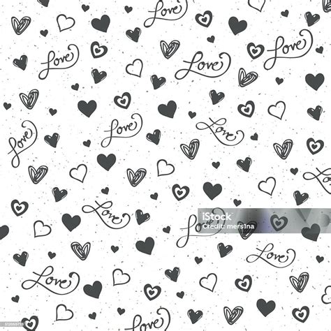 love pattern stock illustration download image now abstract