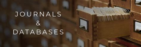 Journals And Databases Counselling And Psychology Libguides At