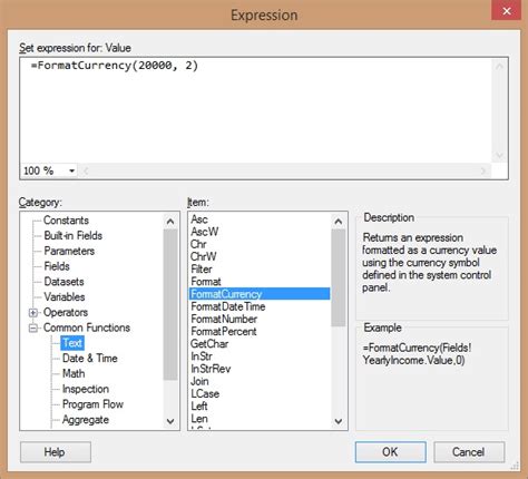 Techsummarized Show Currency With Symbol Based On Region Of Execution In Ssrs 2012