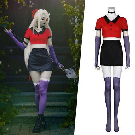 Hazbin Hotel Vaggie Cosplay Costume C08949 Cosplay Costumes Costumes