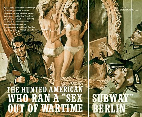 The Hunted American Who Ran A Sex Subway Out Of Wartime Berlin Pulp Covers