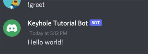creating a node js discord bot keyhole software