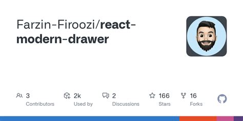 React Modern Drawersrcindextsx At Master · Farzin Firoozireact Modern Drawer · Github