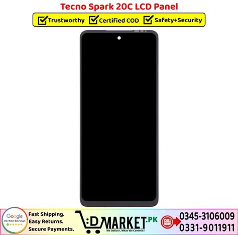 Tecno Spark C LCD Panel Unit Combo Exclusive