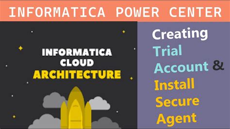 1 Iics Architecture And Trial Account Install Iics Secure Agent Cai
