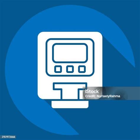 아이콘 주차 미터기 스마트시티 심볼과 관련이 있습니다 긴 그림자 스타일 심플한 디자인 일러스트레이션 0명에 대한 스톡 벡터 아트 및 기타 이미지 Istock