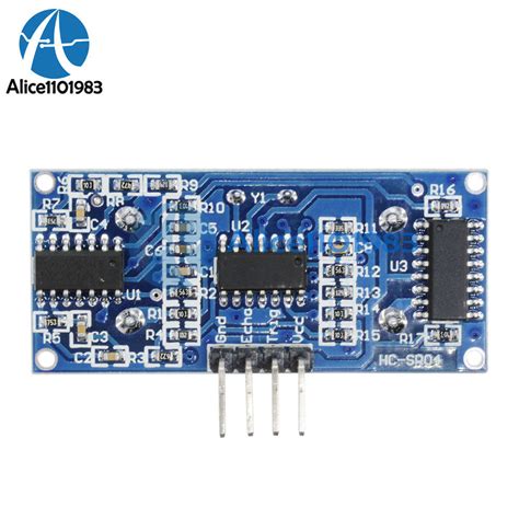 5pcs Ultrasonic Sensor Module Hc Sr04 Distance Measuring Sensor For